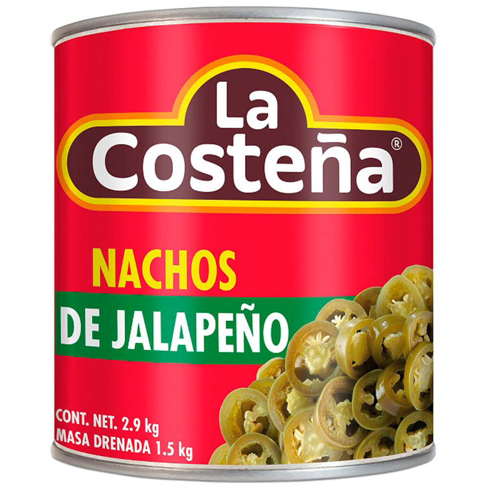Mexgrocer Europe - La Costena Jalapeno Nacho 2.8kg | Buy now at Mexgrocer Europe